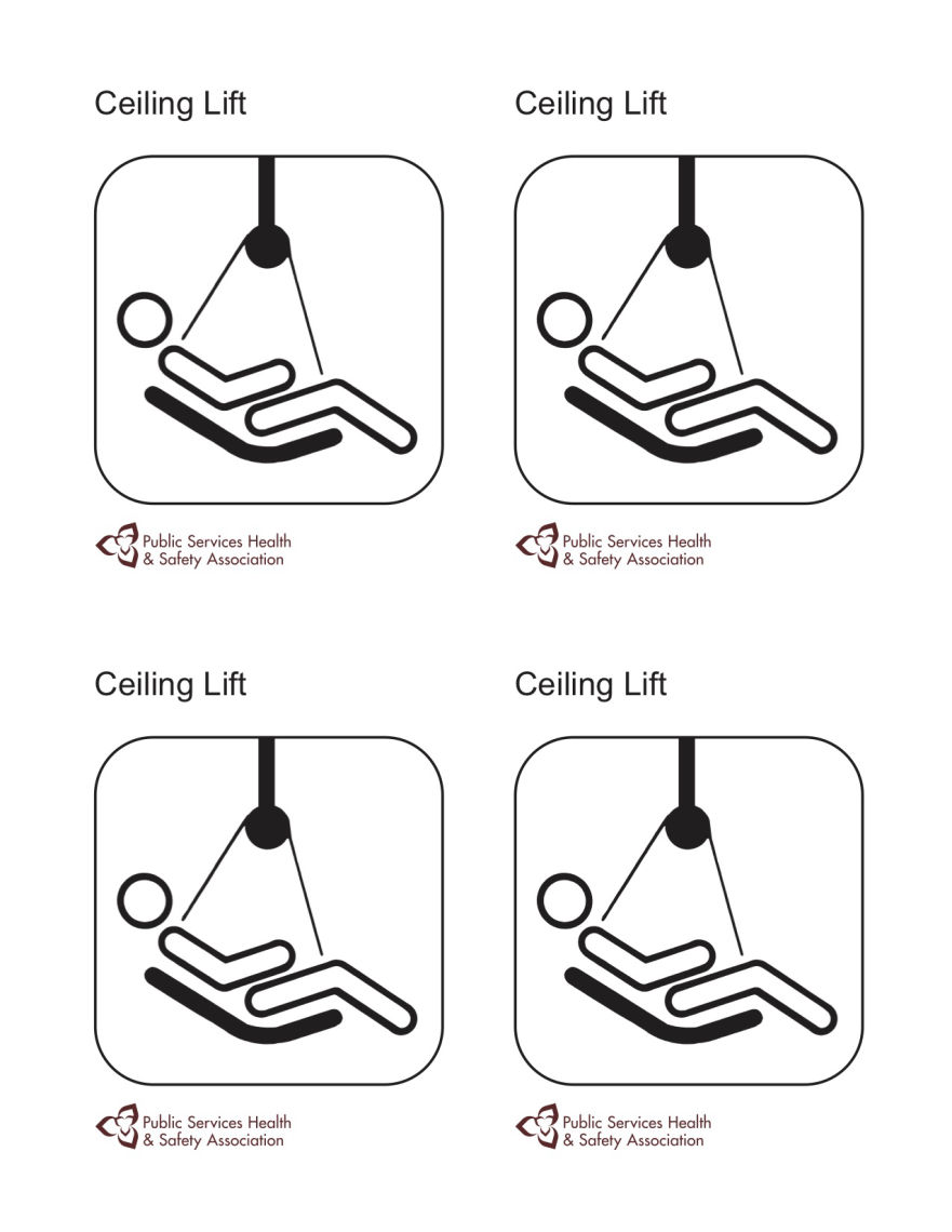 Public Services Health and Safety Association | Client Mobility Logo Cards